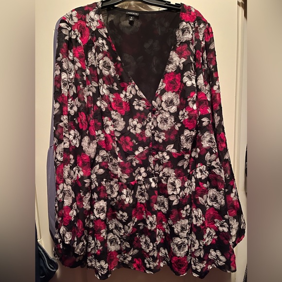Tops | Torrid Plus Size Blouse | Poshmark